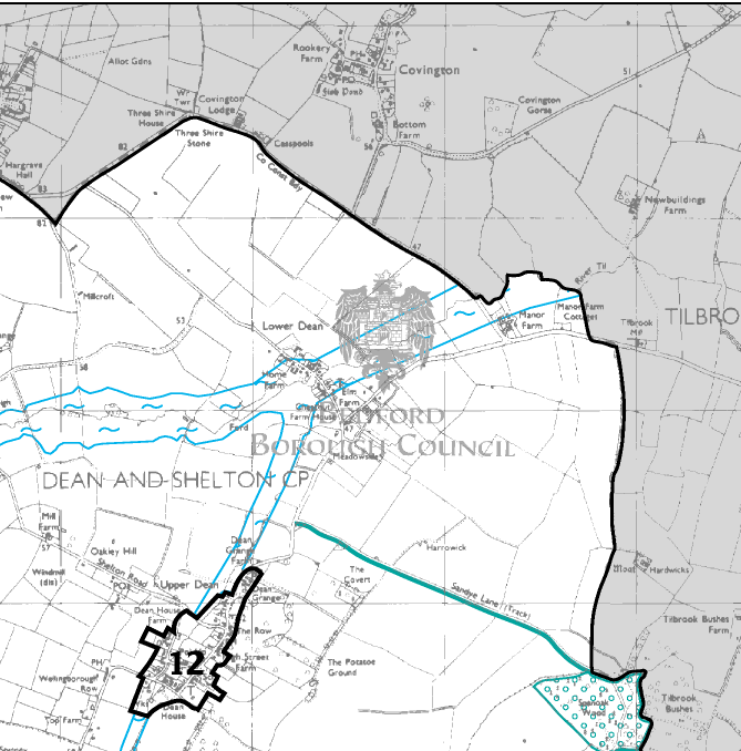 Bedford Proposals Map